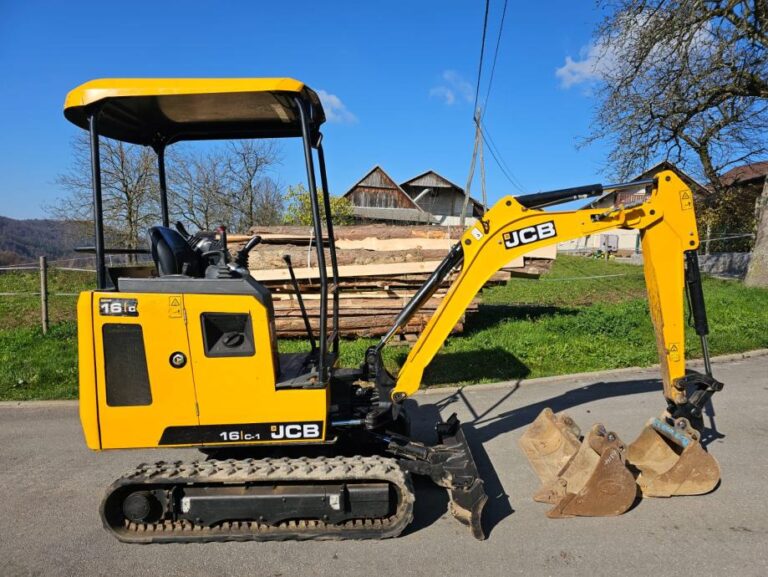 Mini-Pelle JCB 16C-1 (2021) – Total Remorques